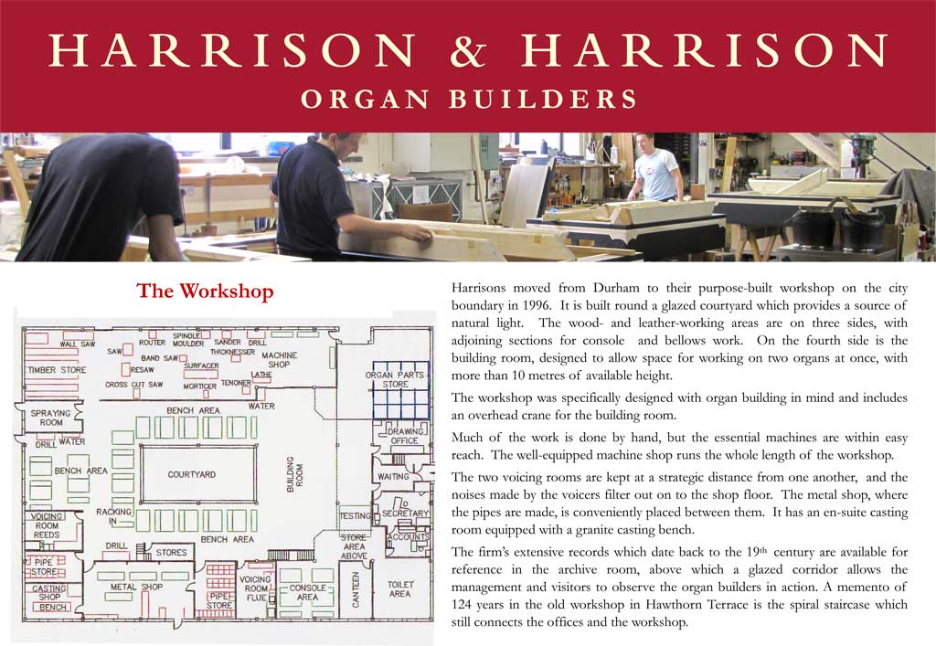 3Workshop – Harrison & Harrison Ltd
