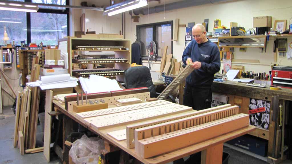 Exeter Cathedral – actions – Harrison & Harrison Ltd