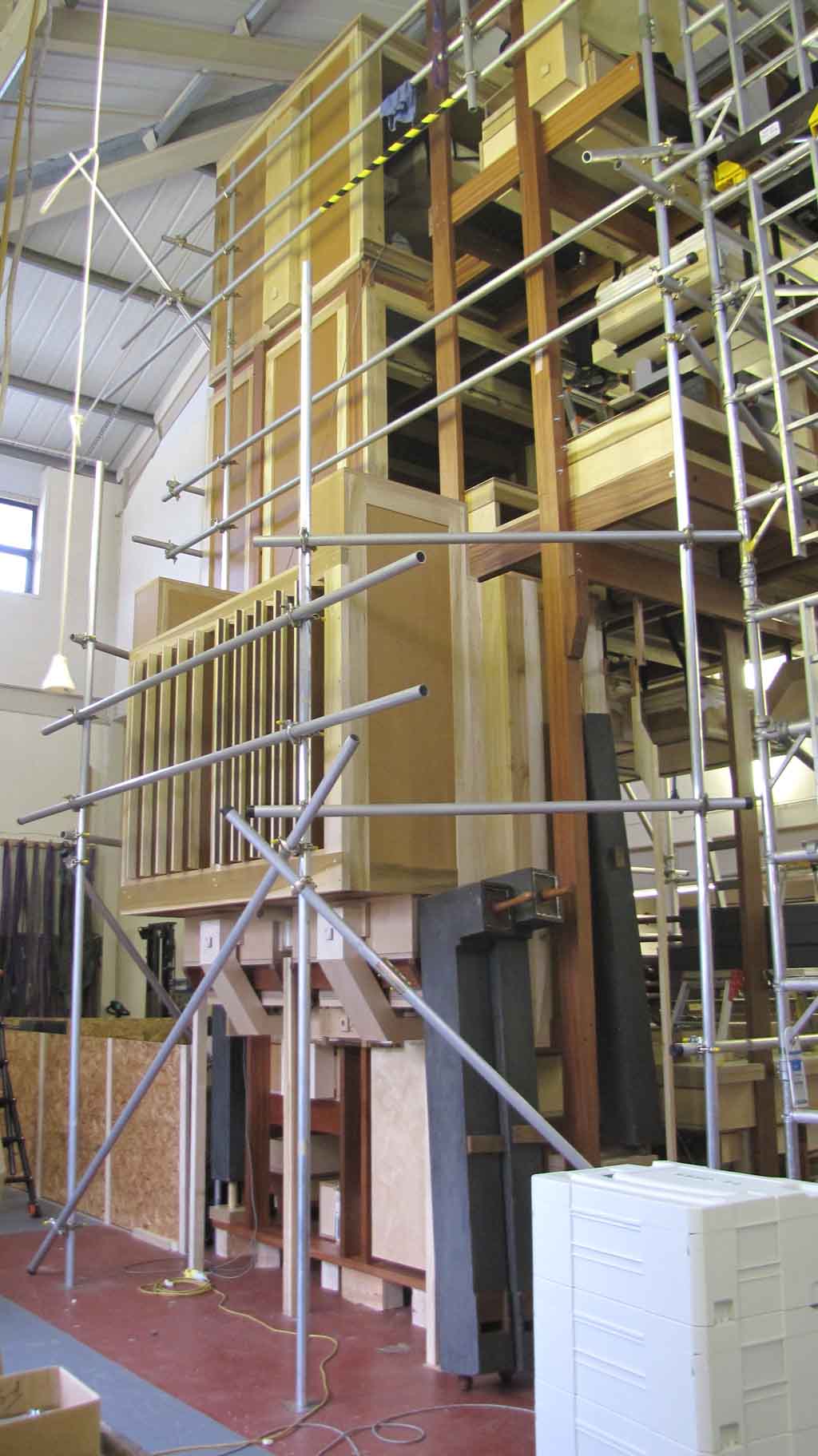 Exeter Cathedral – assembly (1) – Harrison & Harrison Ltd