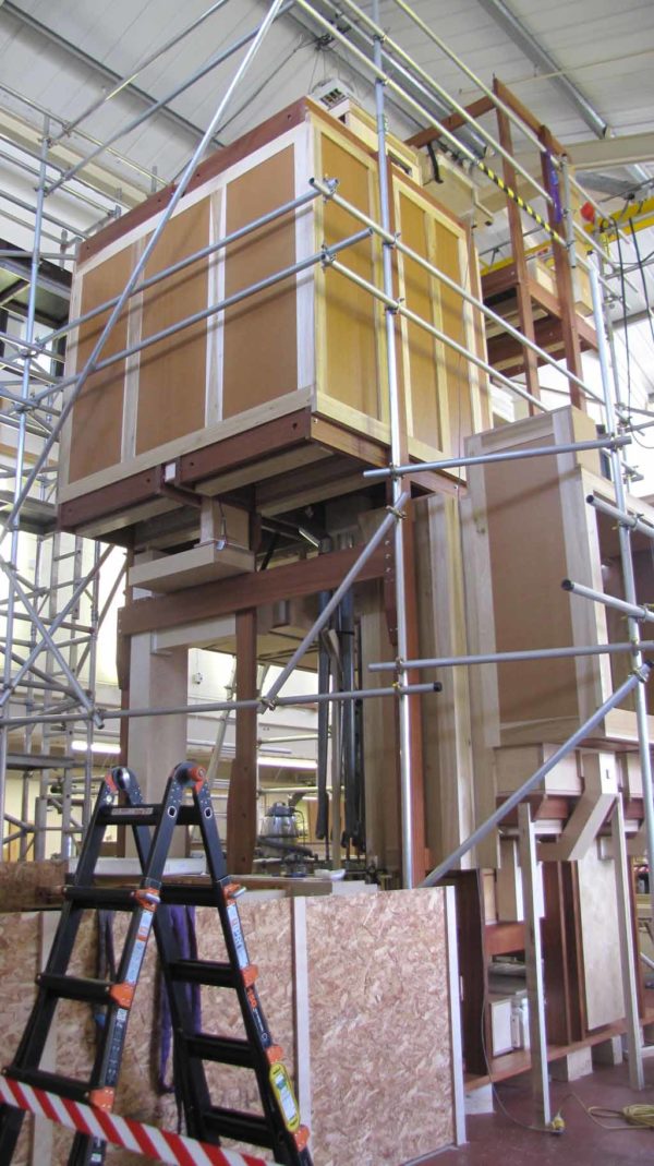 Exeter Cathedral – assembly (4) – Harrison & Harrison Ltd