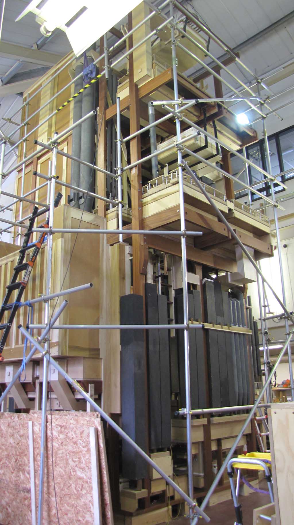 Exeter Cathedral – assembly (1) – Harrison & Harrison Ltd