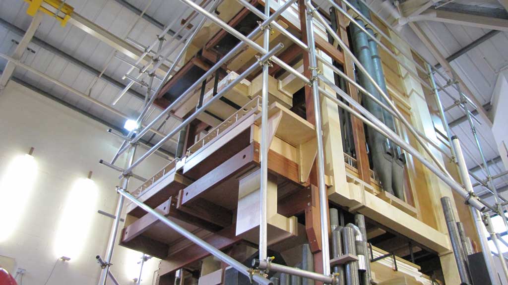 Exeter Cathedral – assembly (7) – Harrison & Harrison Ltd