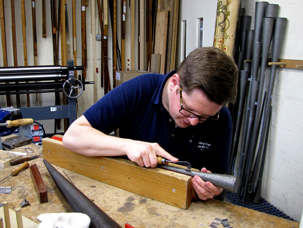 Canterbury replacing old loops (2) – Harrison & Harrison Ltd