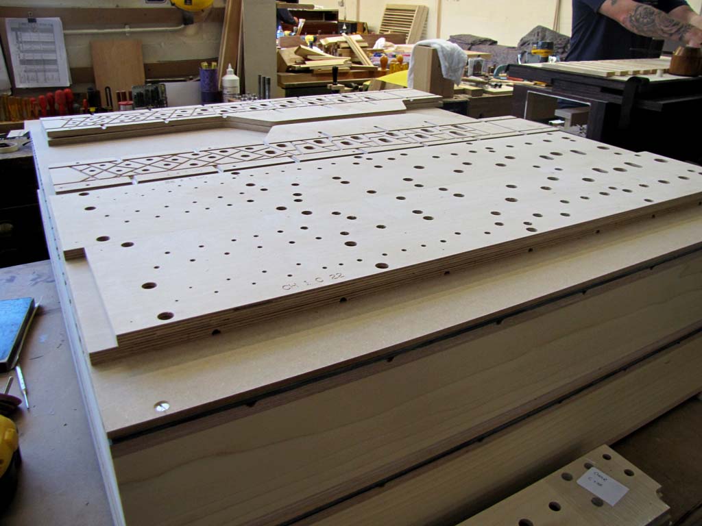 York Chour upperboards – Harrison & Harrison Ltd