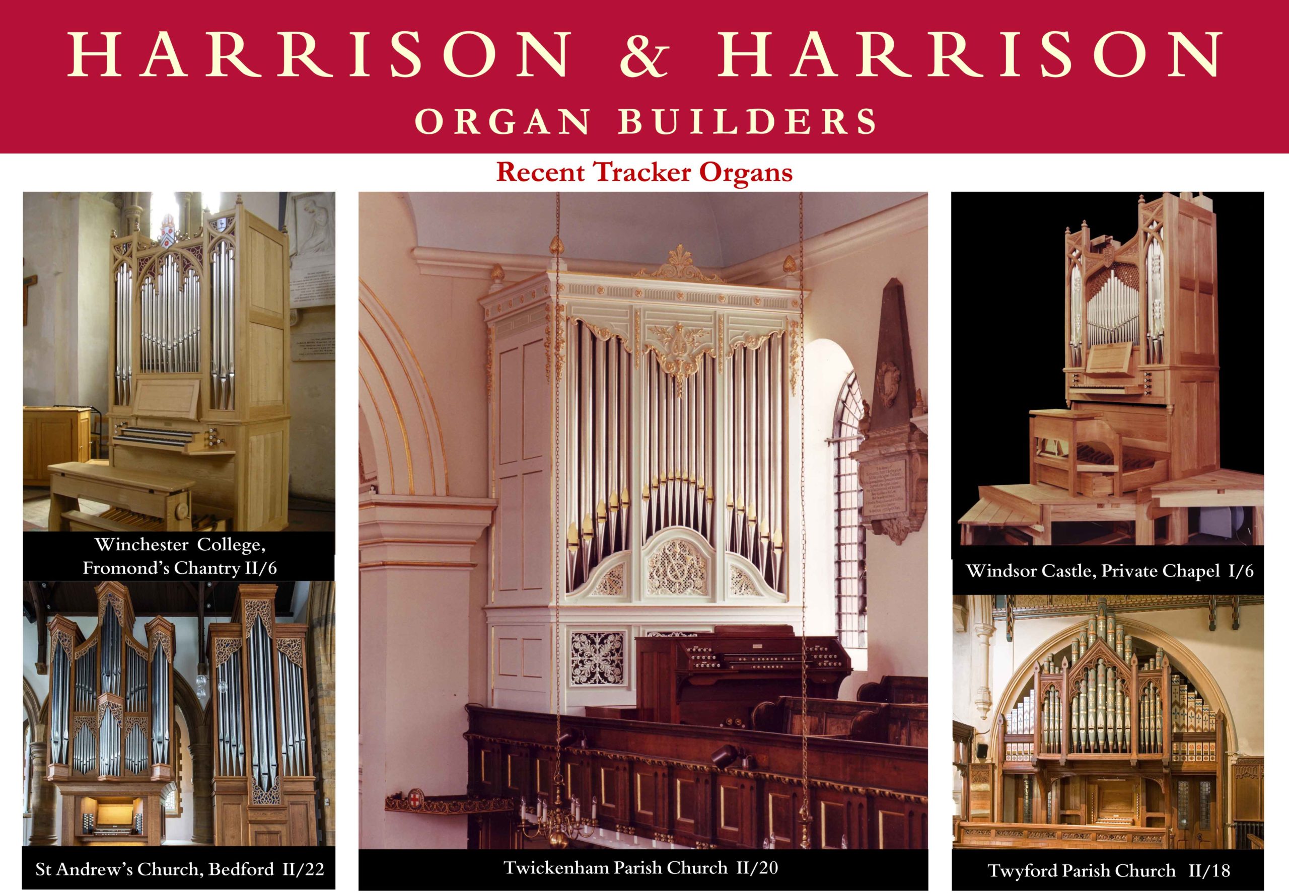 recent tracker organs – Harrison & Harrison Ltd
