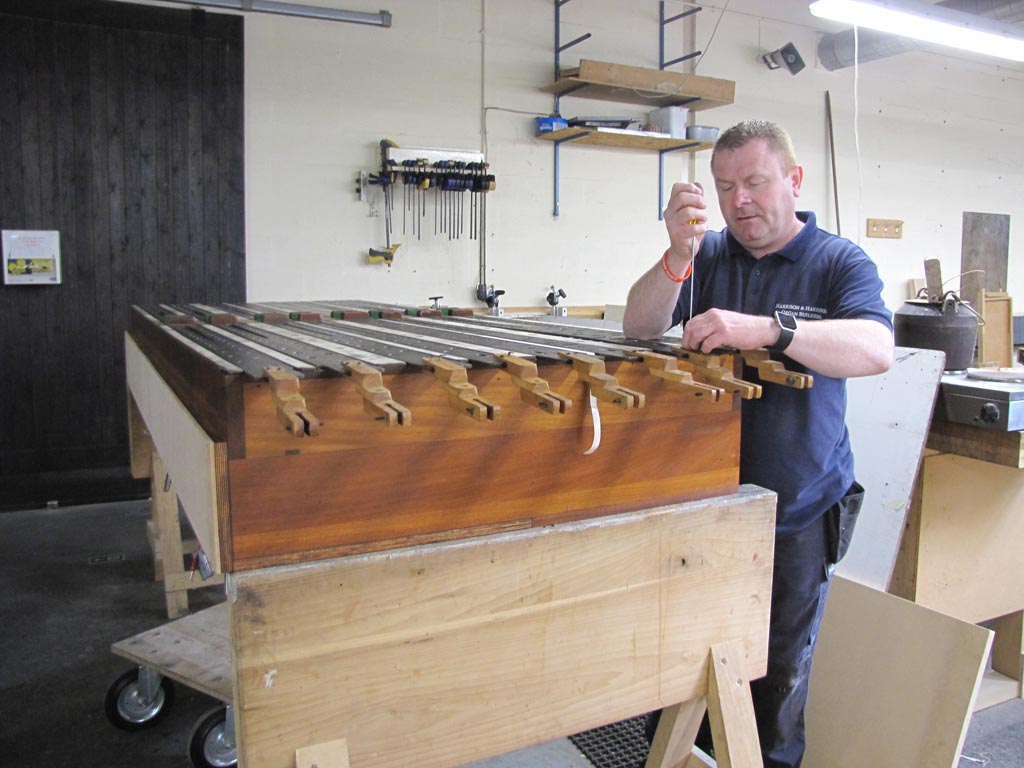 Salisbury Swell back soundboard (2) – Harrison & Harrison Ltd